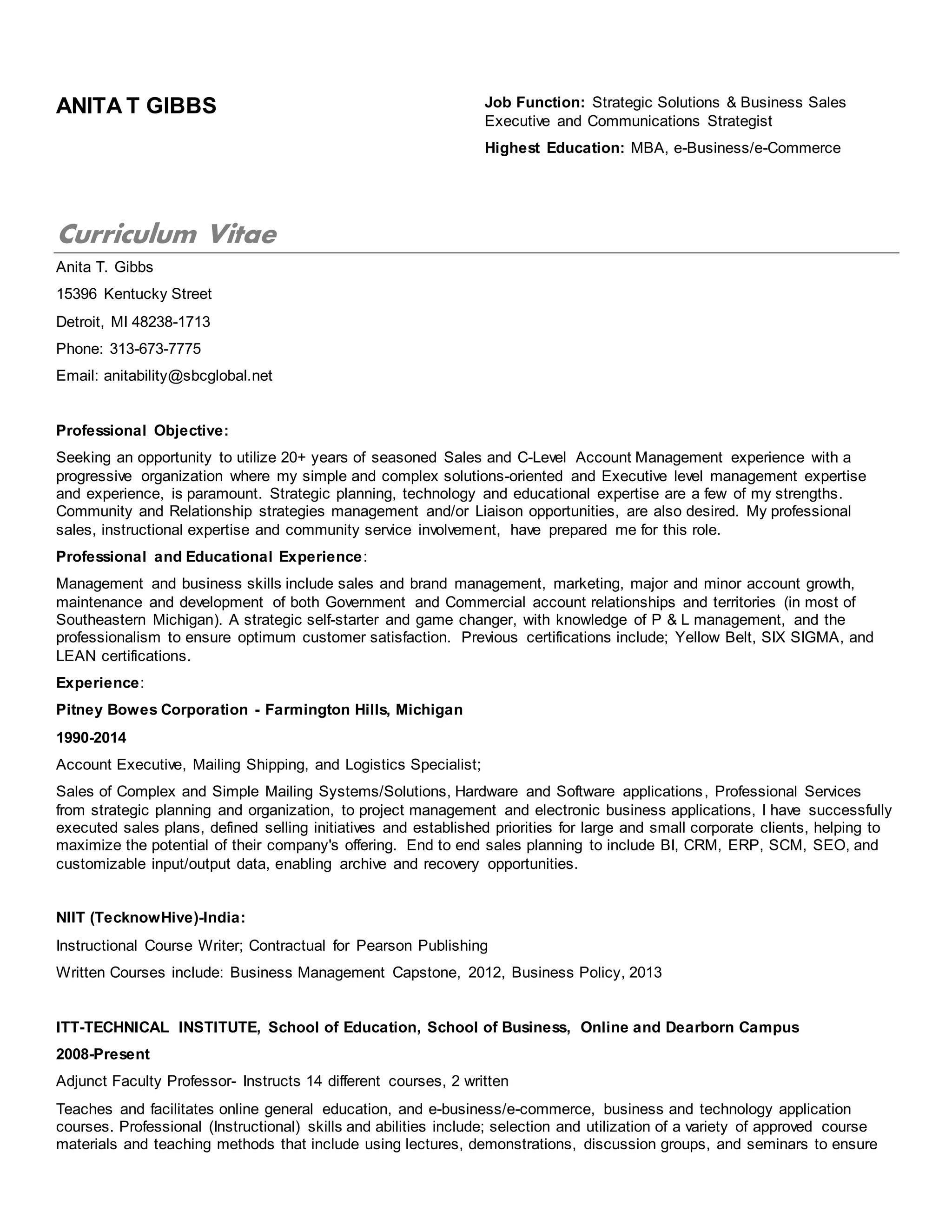 CV gibbs a 082016 | DOCX