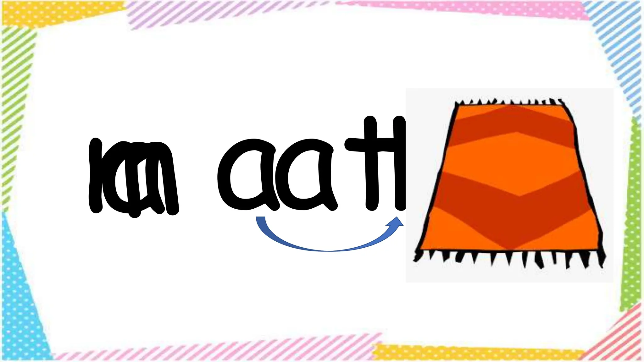 cvc short a sound example cat, jan van .pptx