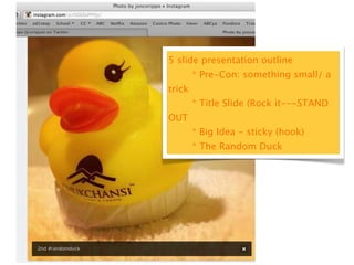 Jon's Random Duck | PPT