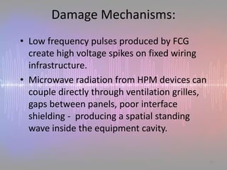 Low Frequency Electromagnetic Weapons