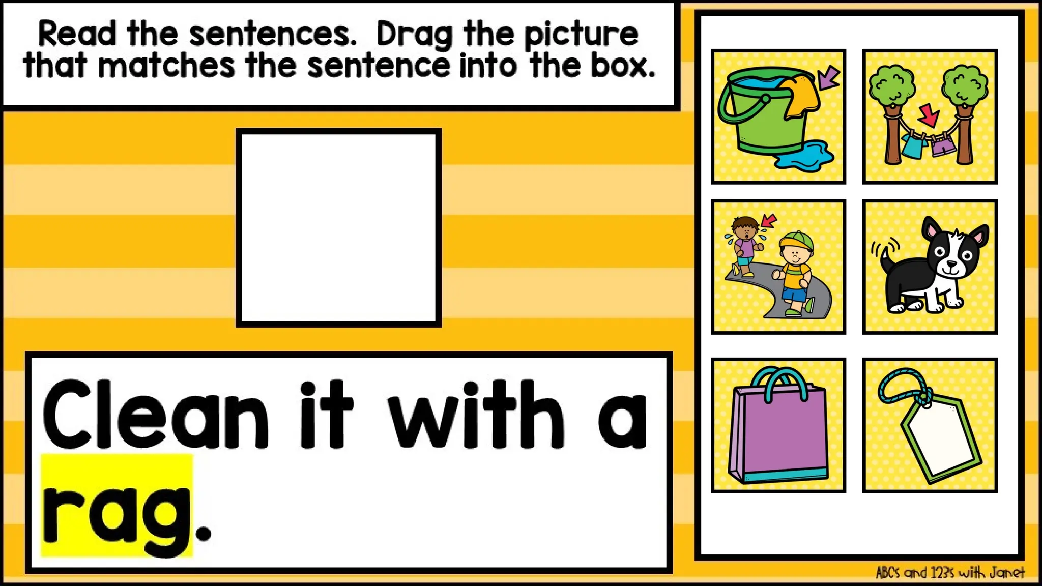 CVC Word Families (-ag) Digital Activities.pptx