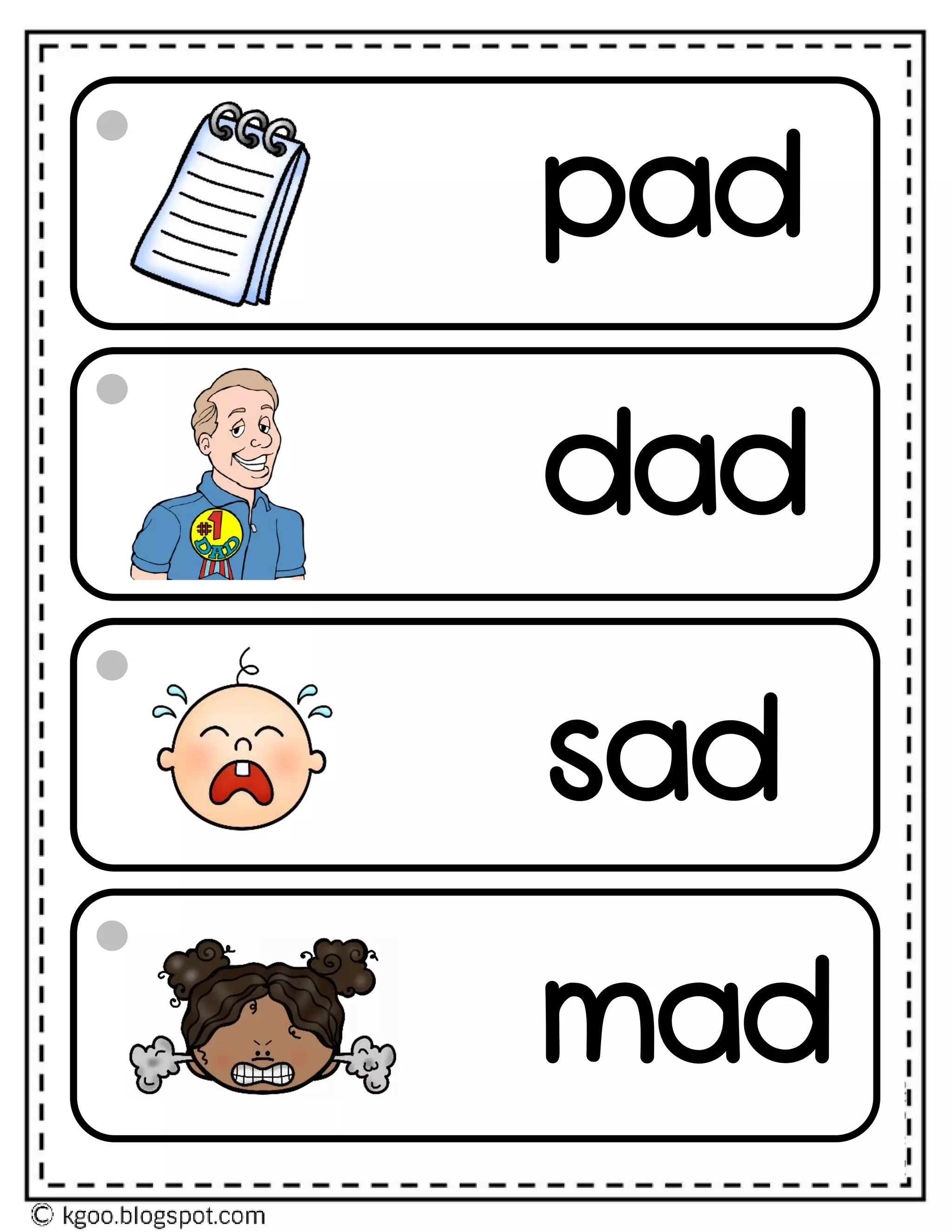 Cvc word family word work | PDF