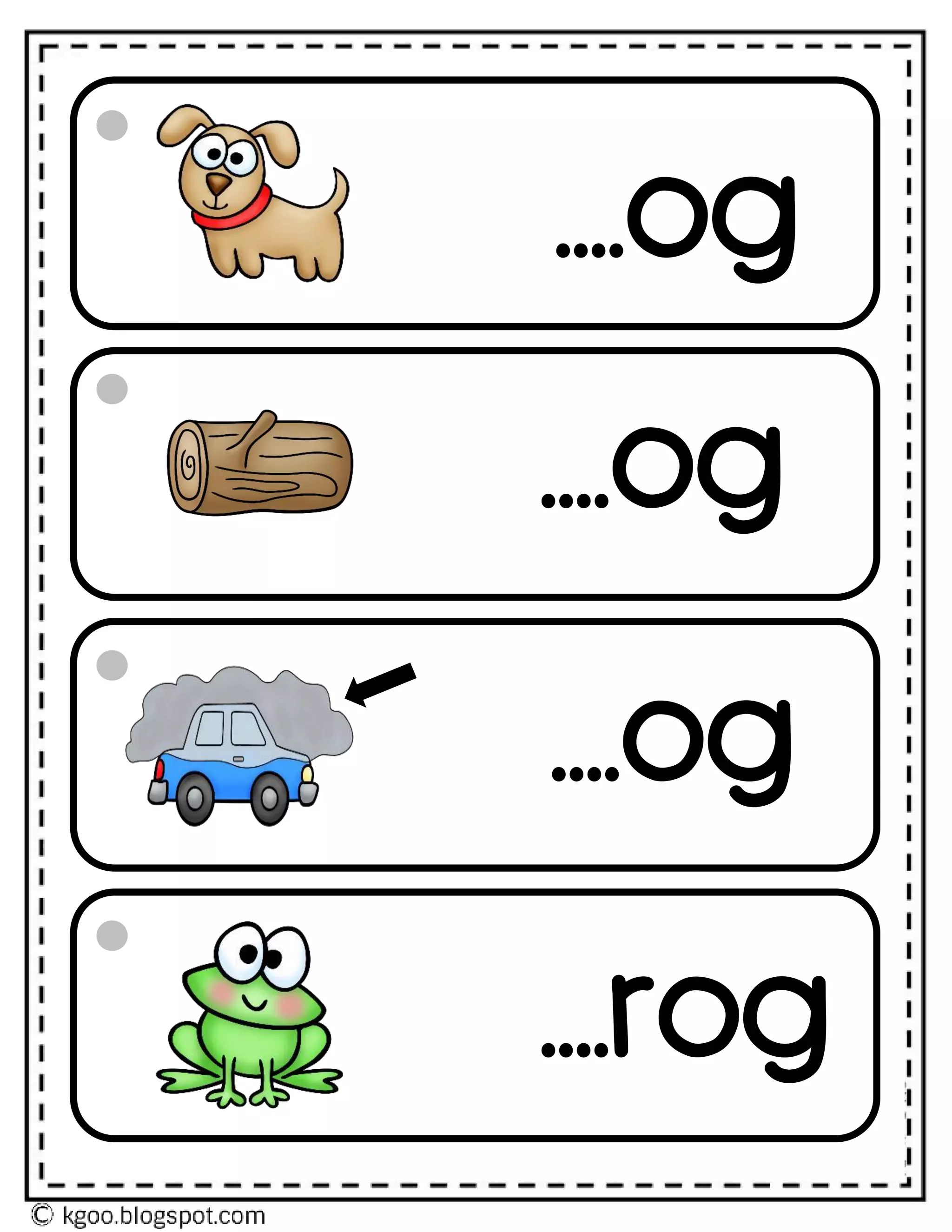 Cvc word family word work | PDF