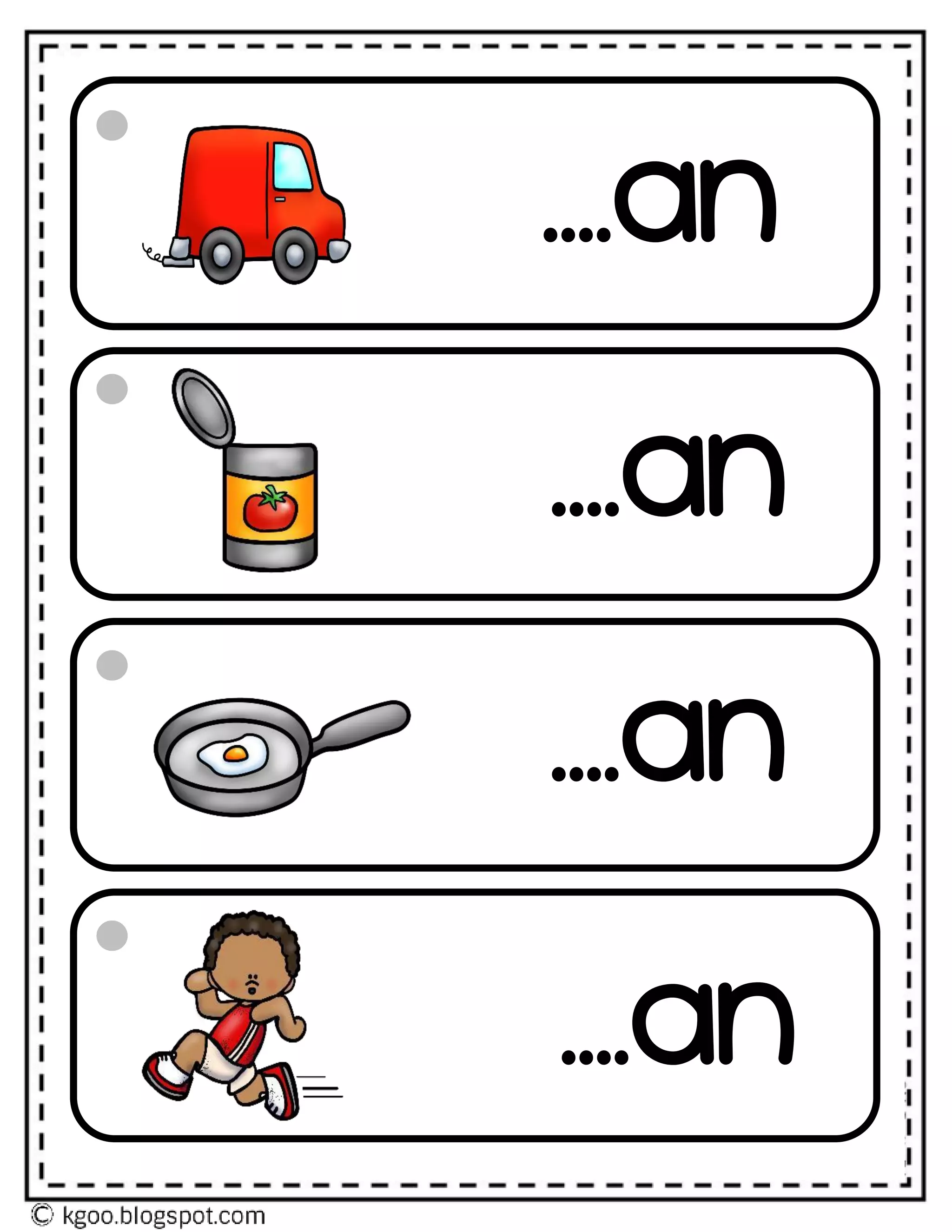 Cvc word family word work | PDF