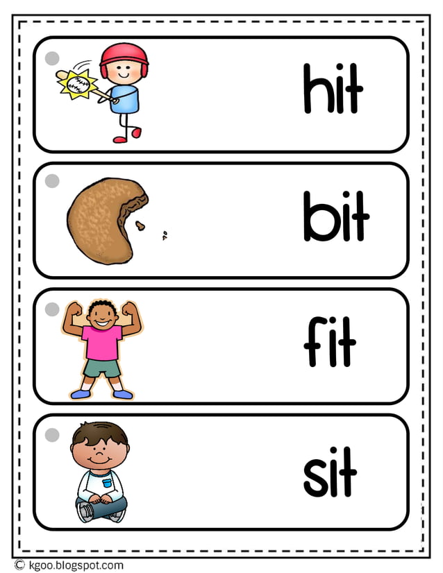 Cvc word family word work | PDF