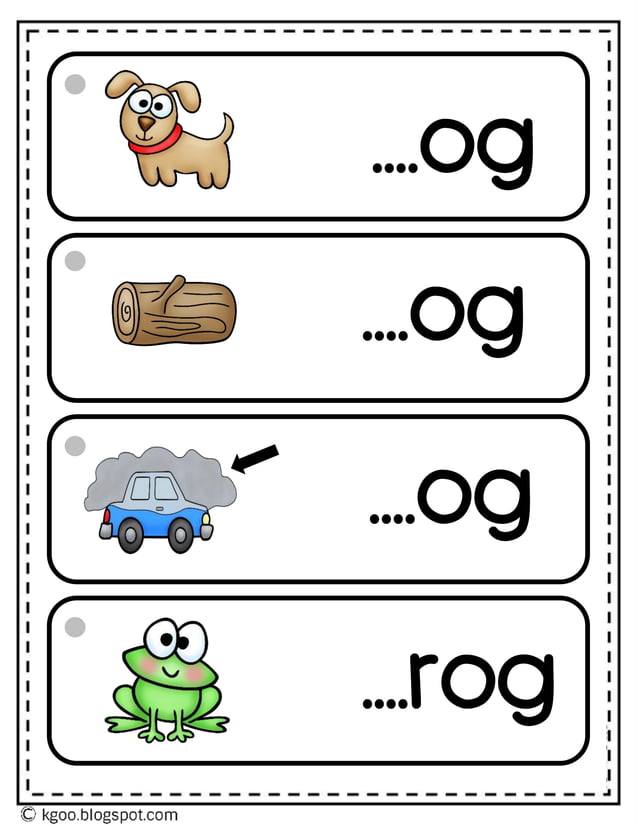 Cvc word family word work | PDF