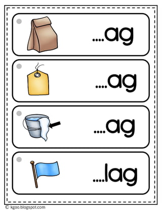 Cvc word family word work | PDF