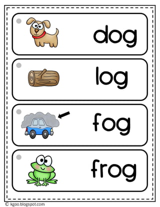 Cvc word family word work | PDF