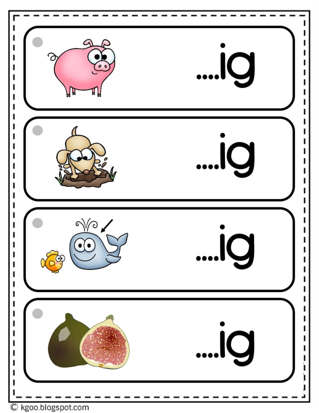 Cvc word family word work | PDF