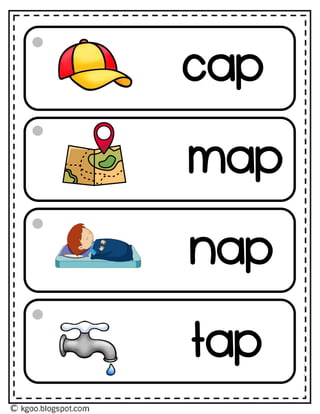 Cvc word family word work | PDF