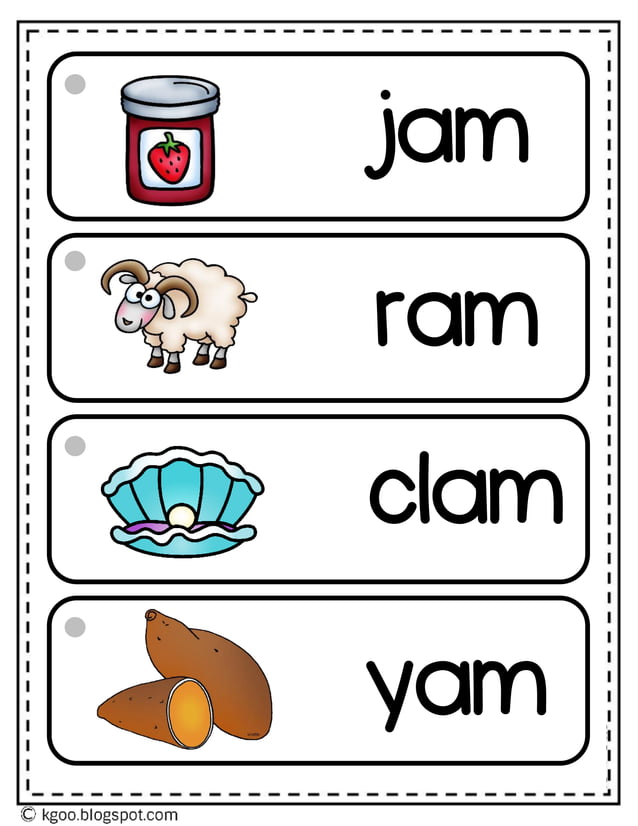 Cvc word family word work | PDF