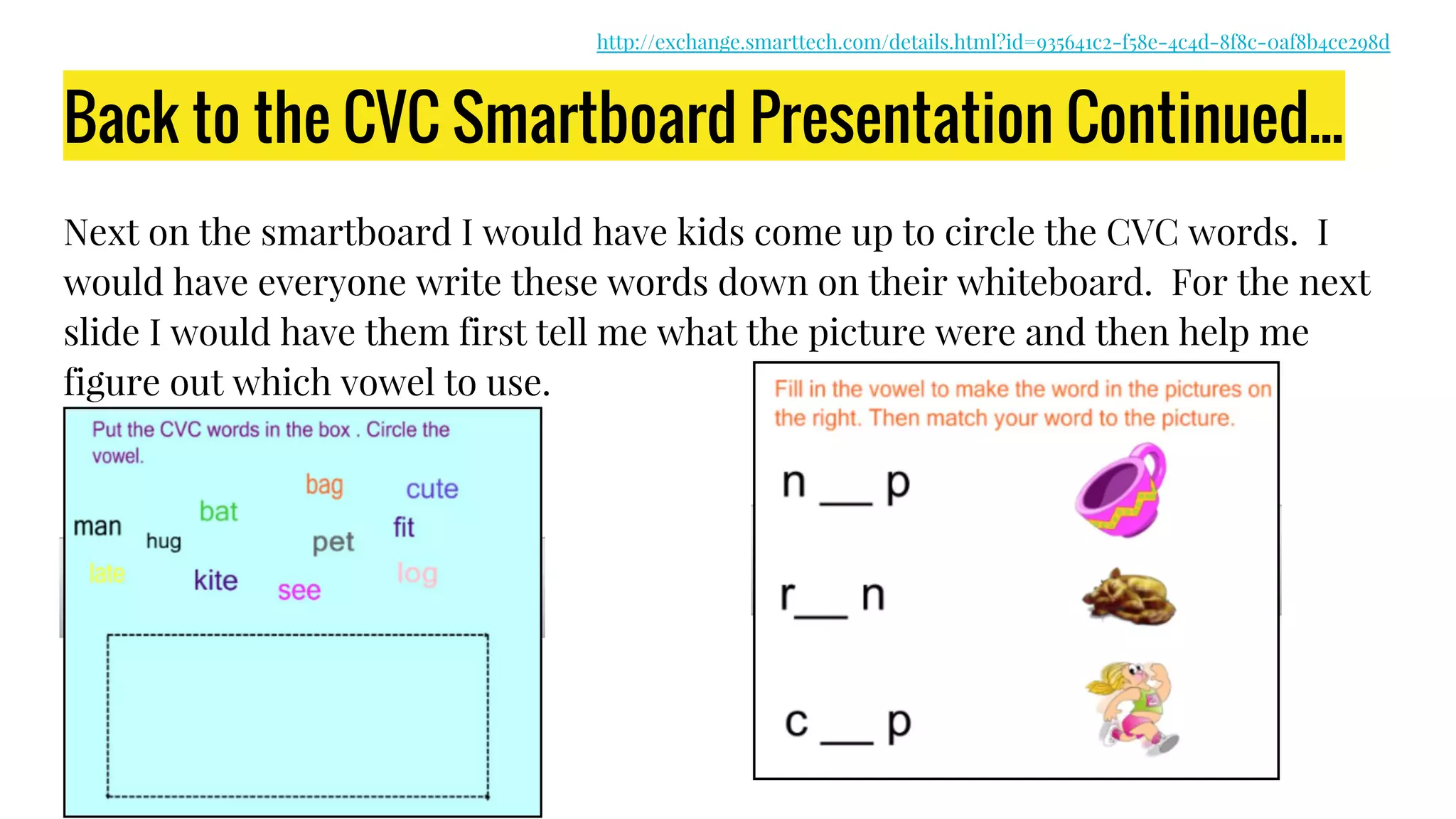 Cvc words lesson plan | PDF