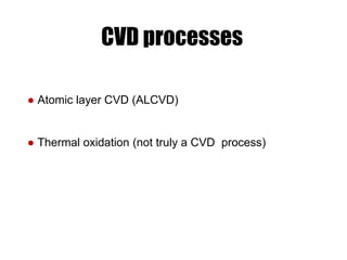 Cvd | PPTX