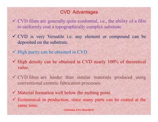 Chemical Vapour Deposition | PDF