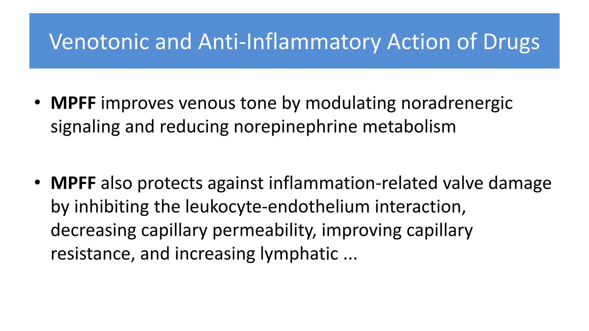 CHRONIC VENOUS DISEASE: From pathogenesis to clinicals | PPTX