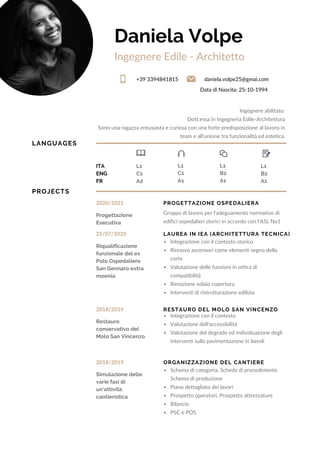 Cv daniela volpe | PDF