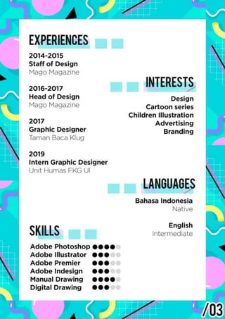 CV dan Portofolio Indri Septiani | PDF