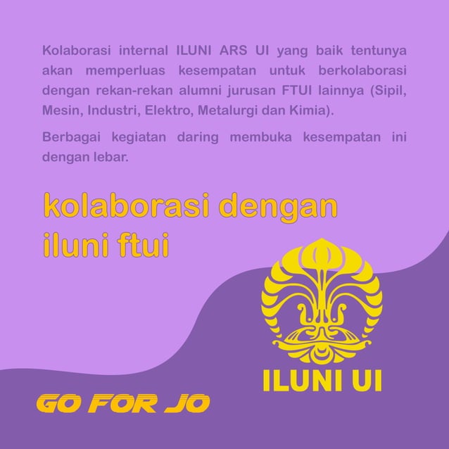 Cv dan visi misi johan calon ketua iluni ars ui 2021 2024 | PDF
