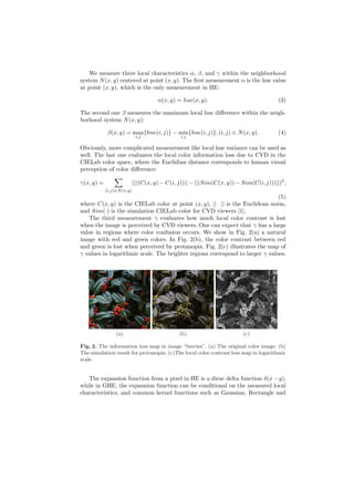 Enhancing Color Representation for the Color Vision Impaired (CVAVI ...