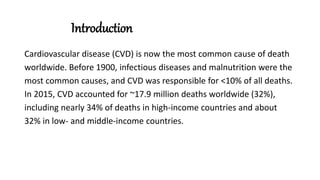 Cvd epidemiology | PPTX
