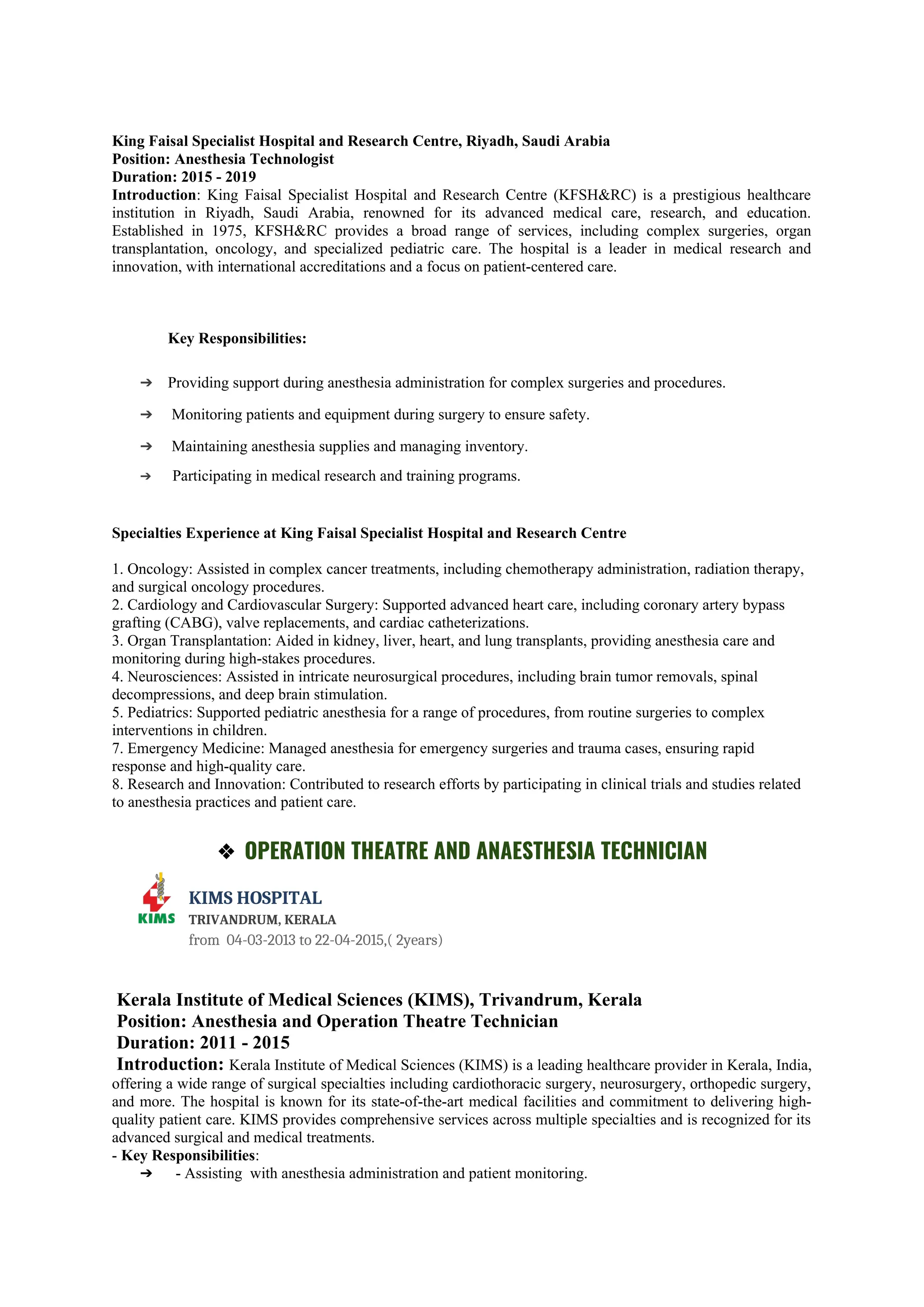 Sajid Anesthesia Technician AnesthCV.docx