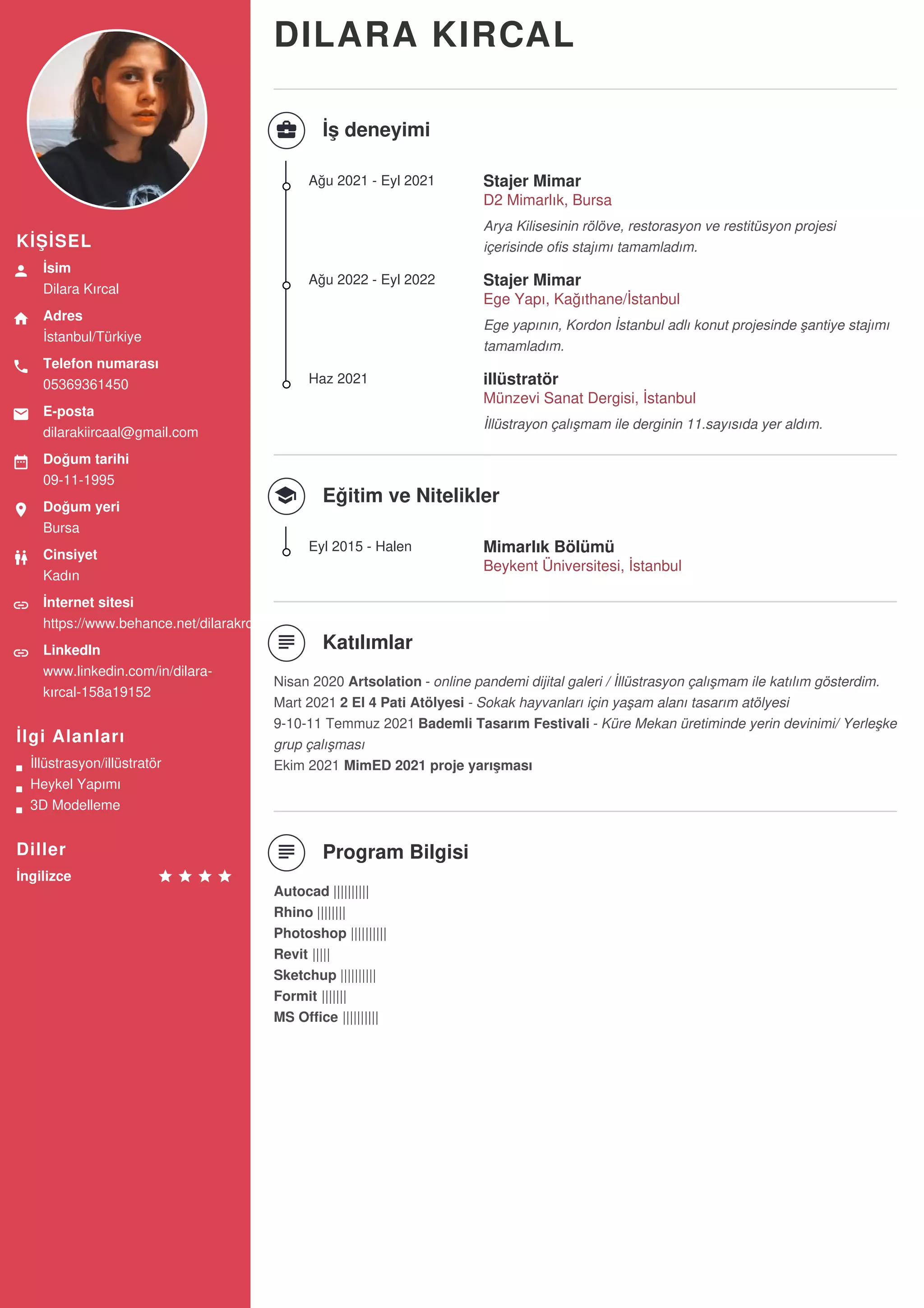 CV Dilara Kırcal.pdf