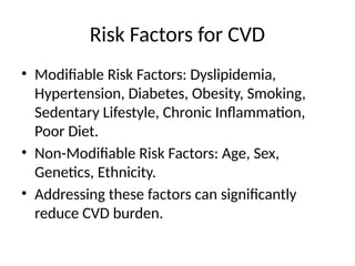 In this presentation we look at the clinical advances in cardiovascular ...