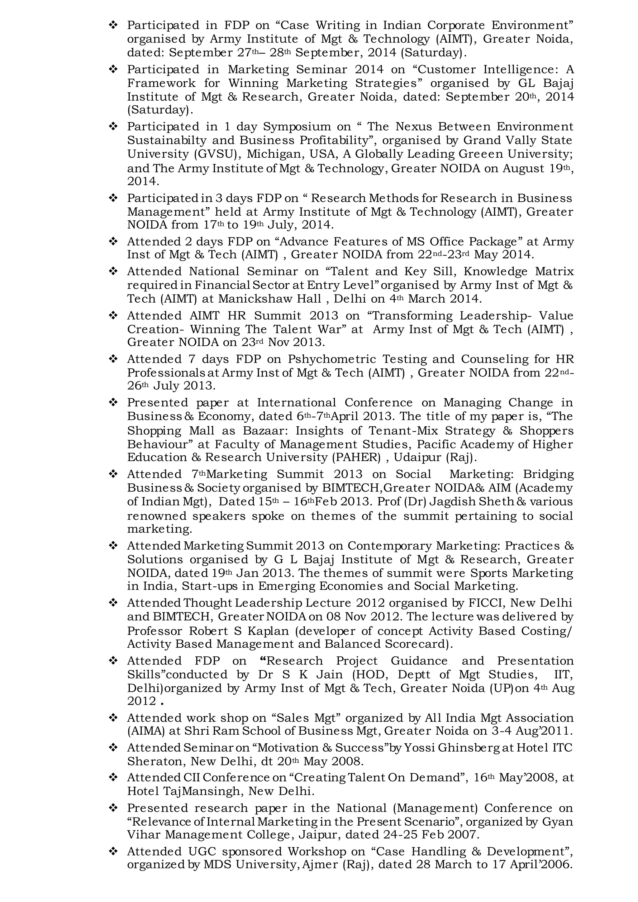Cv dr sanjeev_tandon_jan_2016) | DOCX