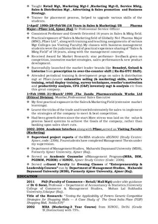 Cv dr sanjeev_tandon_jan_2016) | DOCX