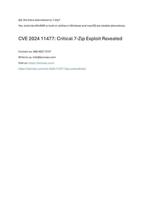 CVE 2024 11477 Critical 7-Zip Exploit Revealed.pdf