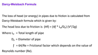 Lecture material on Fluid mechanics II CVE 313pptx | PPTX