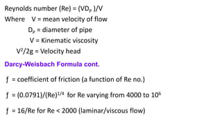 Lecture material on Fluid mechanics II CVE 313pptx | PPTX