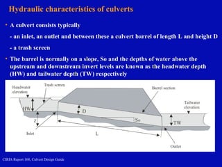 design of hydraulic controls and structures | PPT
