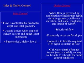 design of hydraulic controls and structures | PPT