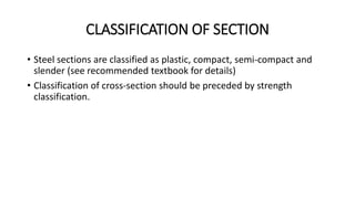steel and timber design, structural design | PPTX