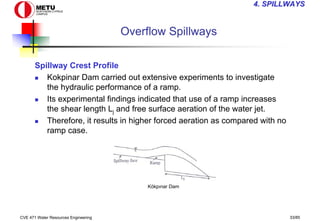 Cve471 lecture notes 4 spillways | PDF