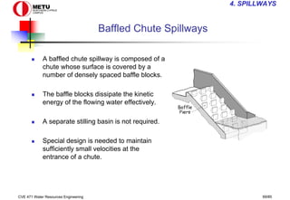 Cve471 lecture notes 4 spillways | PDF