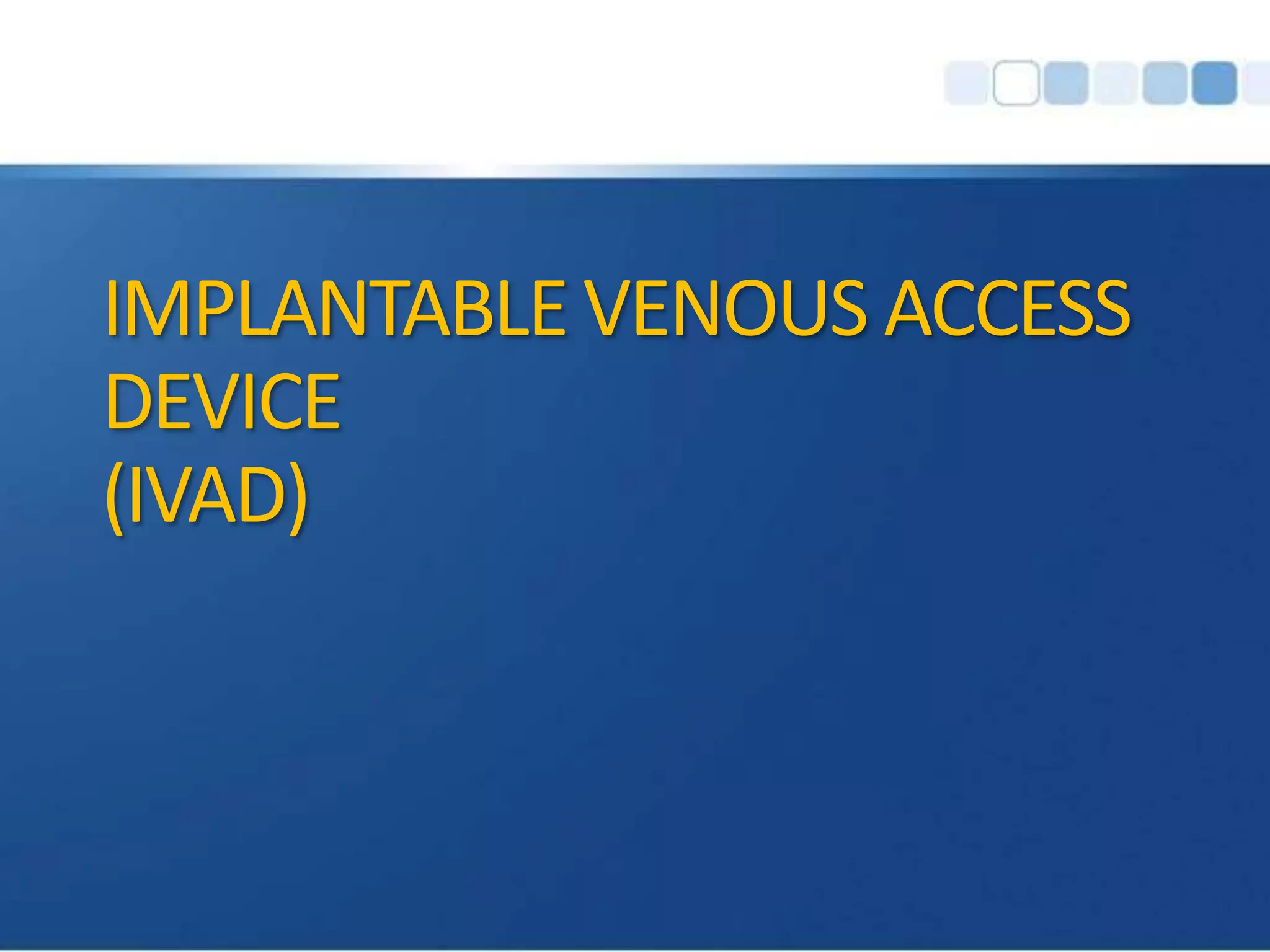 Central Venous Access | PPTX