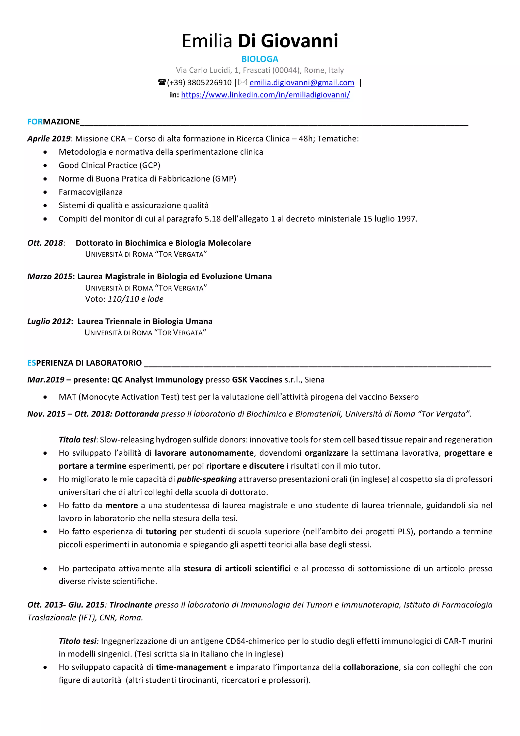 Cv emilia di_giovanni_it | PDF
