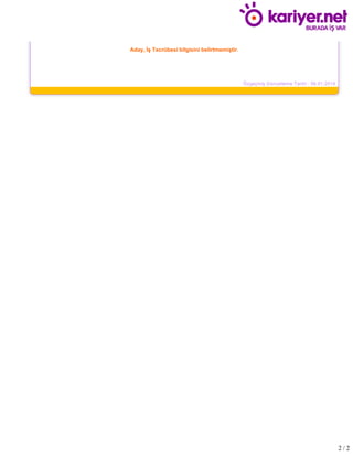 Cv emre atmaca | PDF