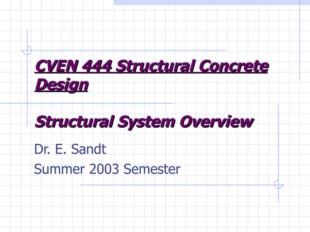 Structural System Overview | PPT | Civil Engineering Industry | Industries