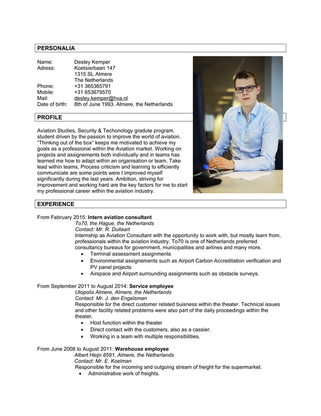 Curriculum Vitae | DOC