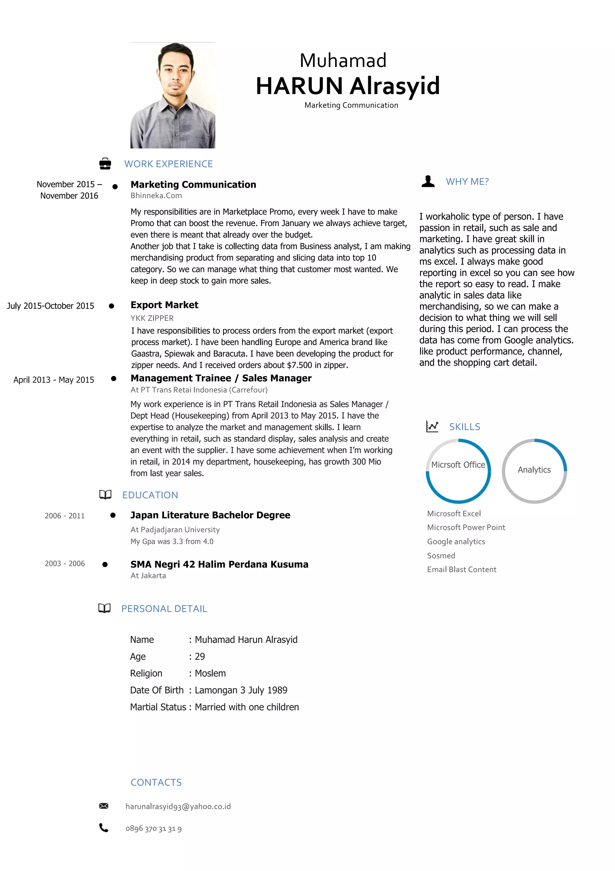 Cv english with porto 2 | PDF