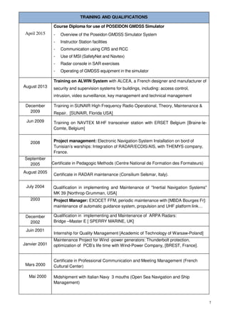 Operations Manager, Naval technologies | PDF