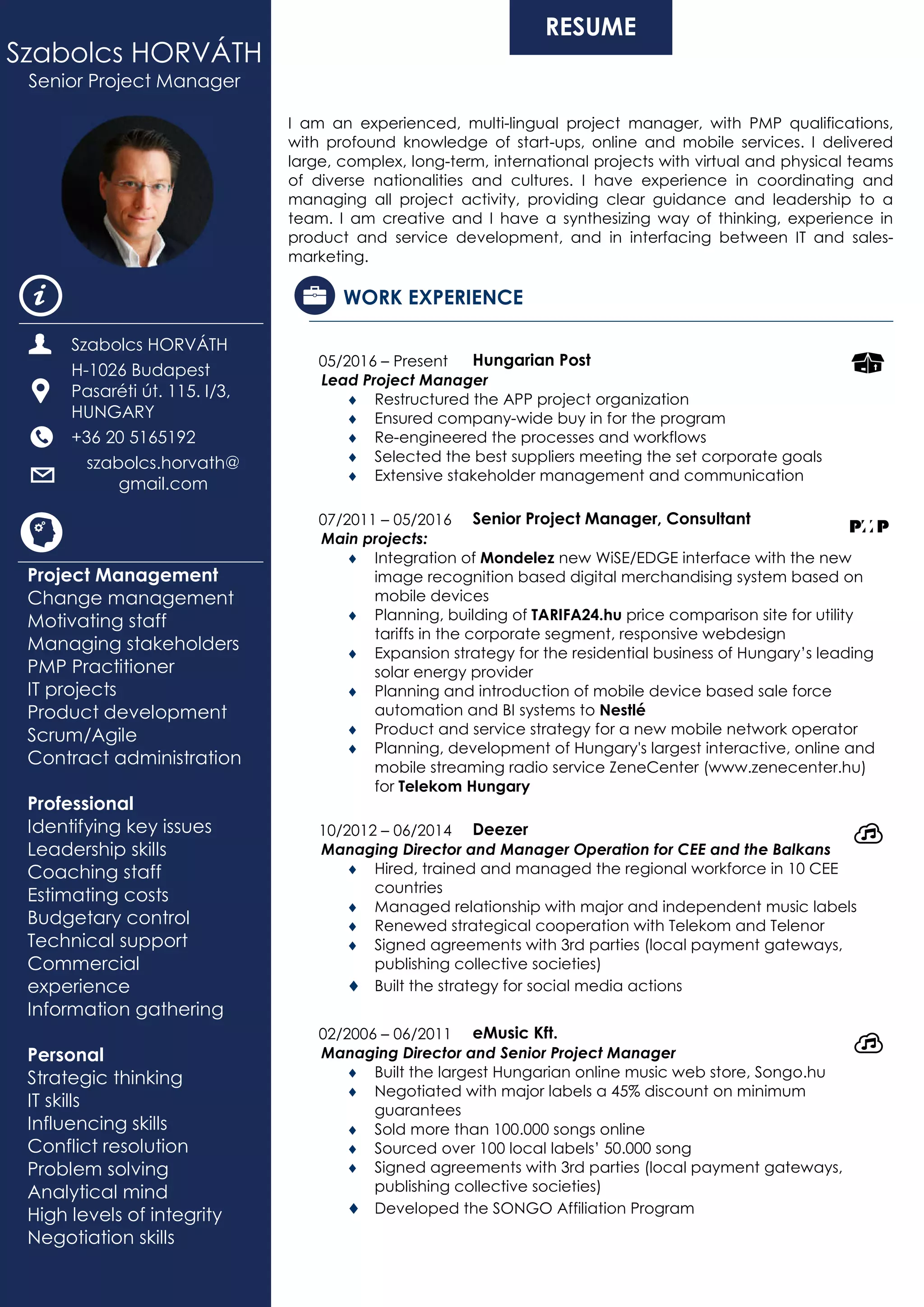 English Resume | PDF