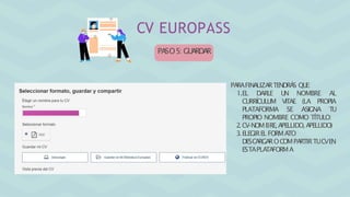 CV Europass.pptx