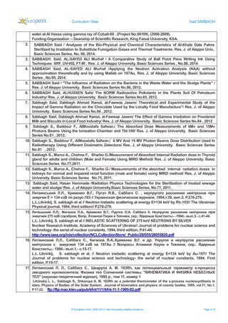 Cv europass said sabbagh 8 2016 | PDF