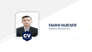 CV Fahmi PPT contoh dan motivasi kerja.pptx