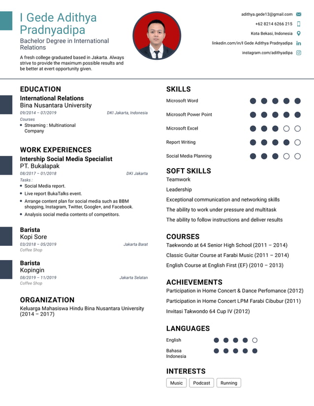 Cv fix gede 2020 | PDF