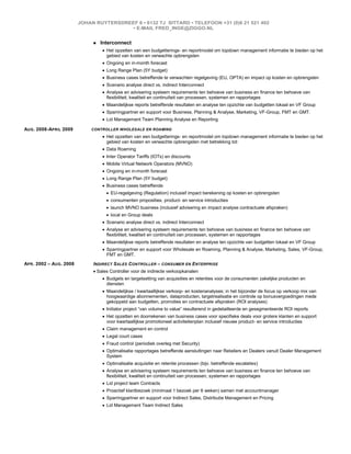 Cv Fred Meisen Update 02082011 | DOCX | Business Administration | Business